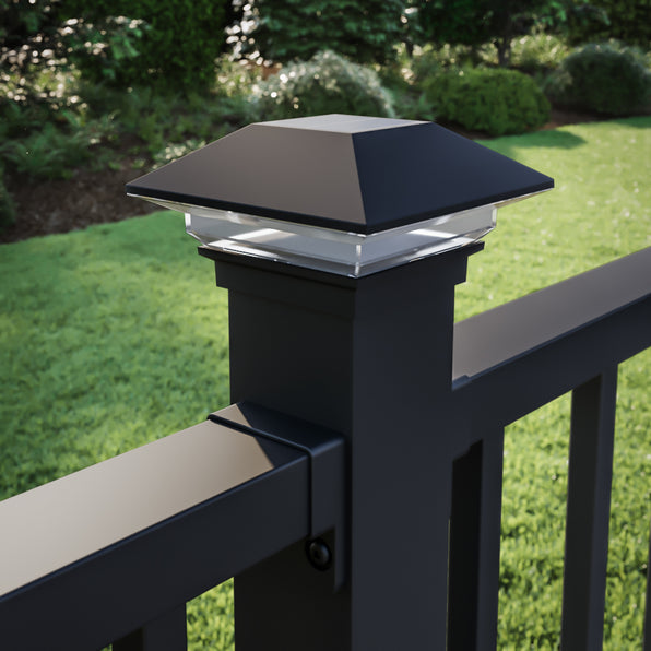 Illuminate Your Outdoor Space with Solar Post Caps | Deckorators