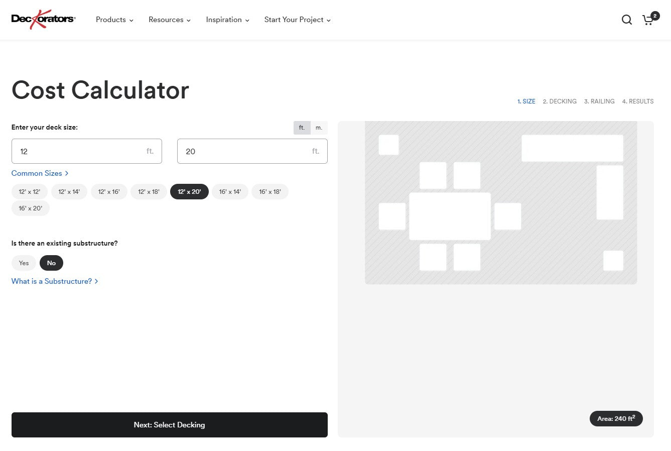 Deck Design Tools – Deckorators