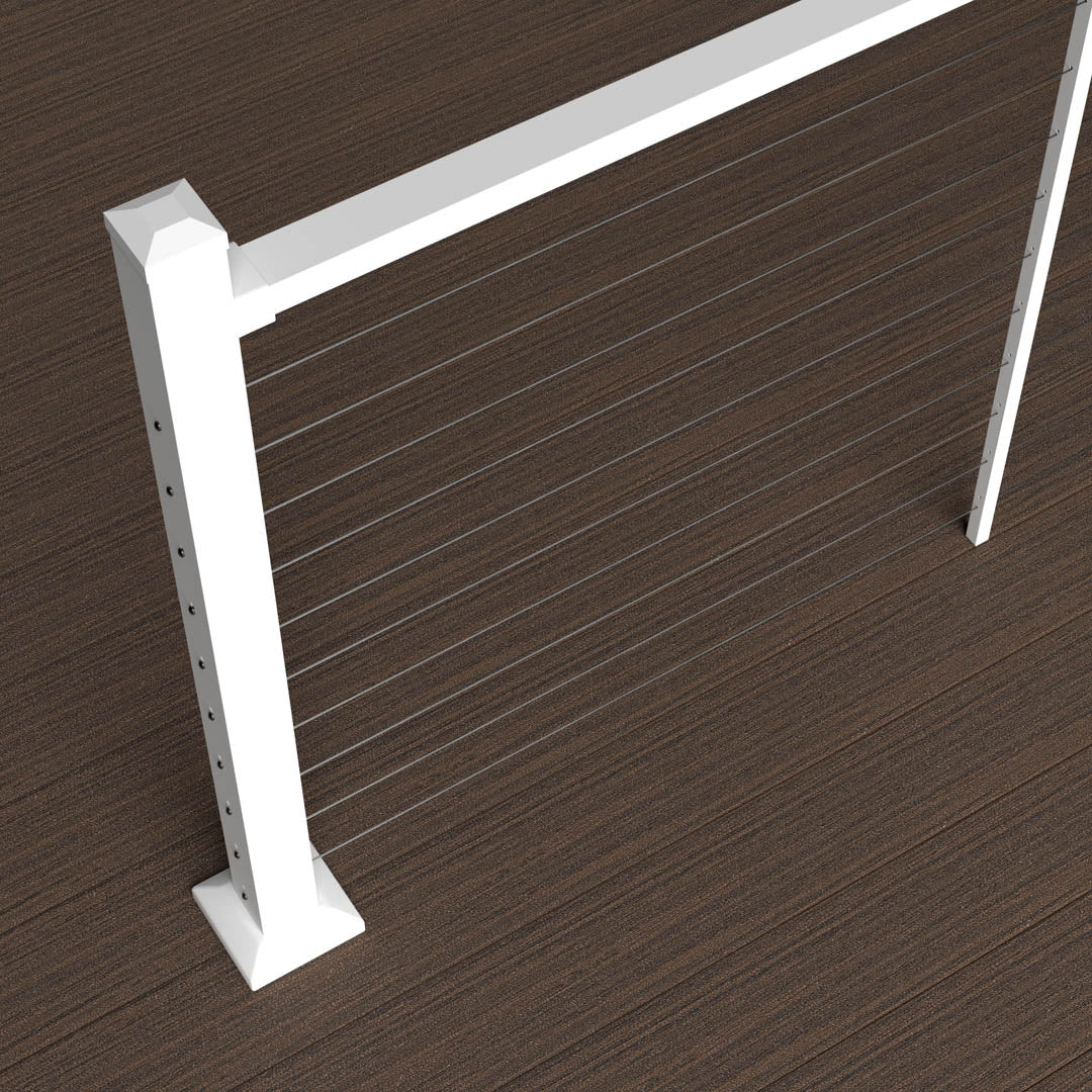 Deckorators® Contemporary Cable Deck Railing