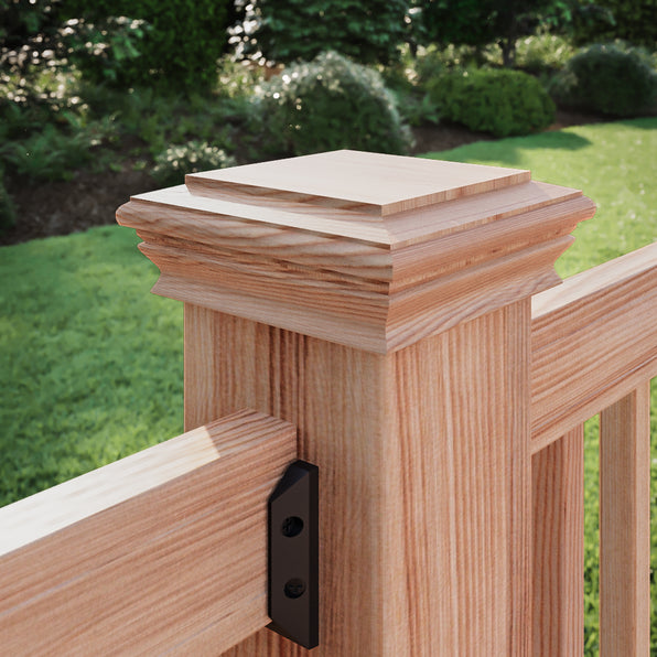 Enhance Your Deck's Elegance with Wood Post Caps | Deckorators