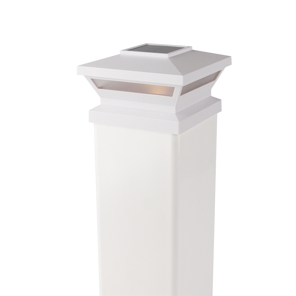 Omni Solar Post Cap - Deck Post or Porch Lighting | Deckorators