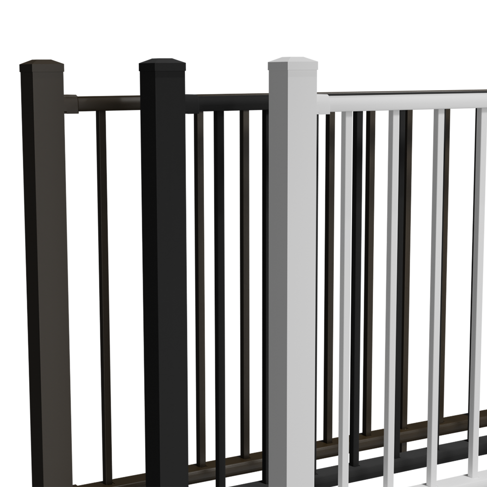 Deckorators® Rapid Rail Aluminum Deck Railing - Available at Home Centers