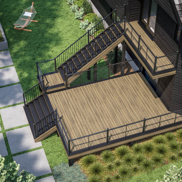 Deckorators® Picture Frame Deck Boards Made With Surestone™ Technology