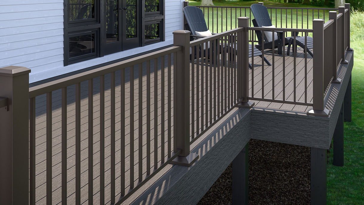 Deckorators Contemporary Aluminum Deck Rail
