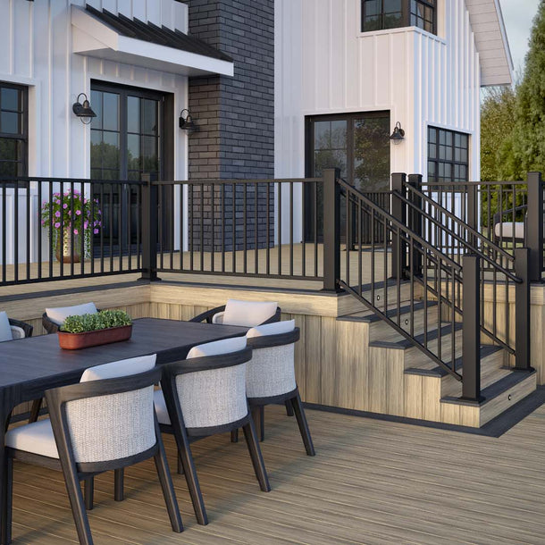 Deckorators Contemporary Aluminum Deck Rail
