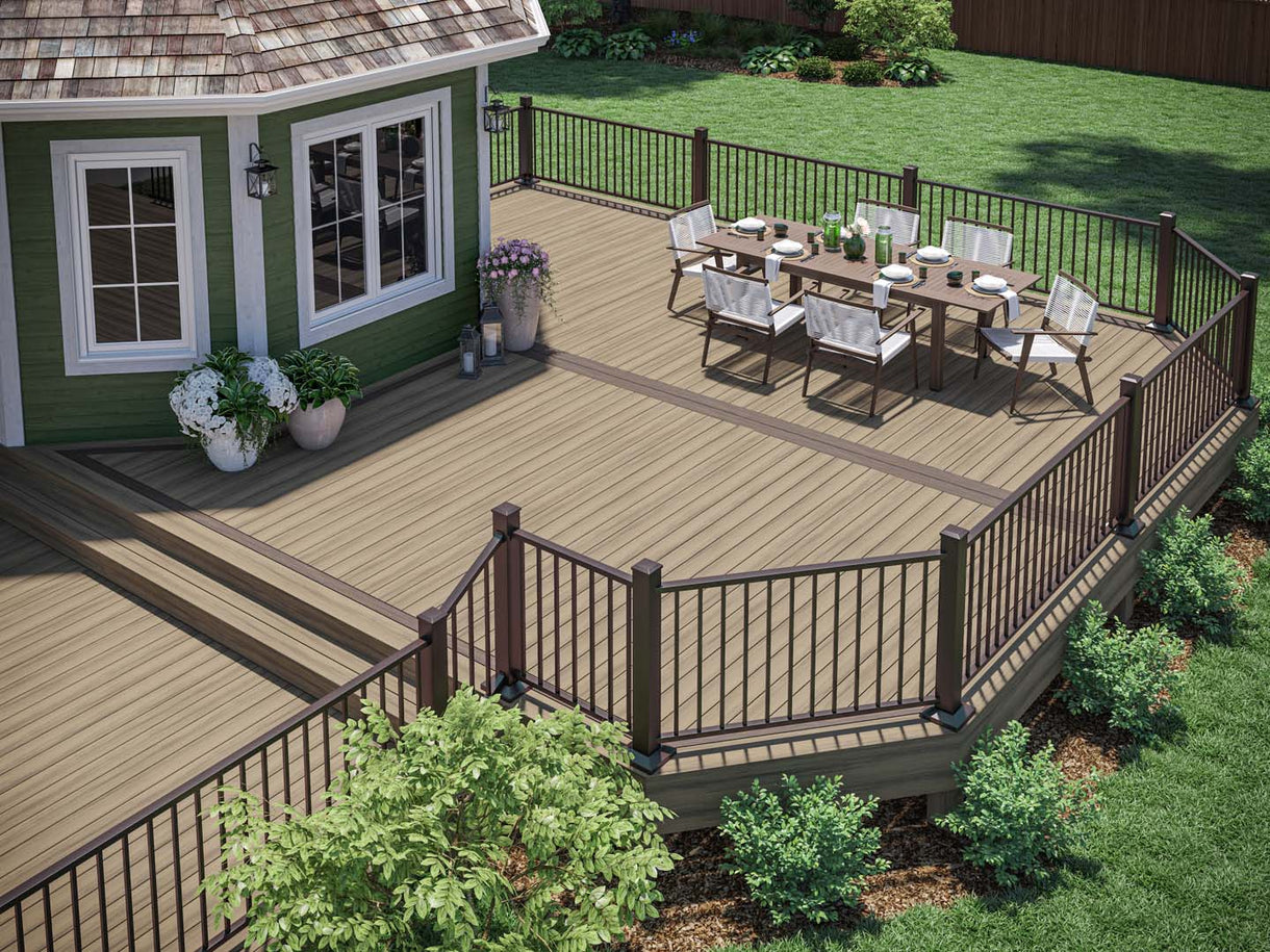 Deckorators Contemporary Aluminum Deck Rail