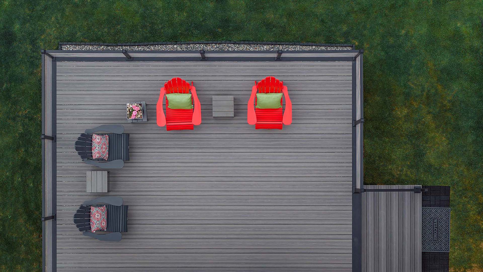 Deckorators® Voyage Decking Made With Surestone™ Technology