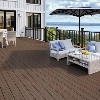 Deckorators® Pre-Assembled Contemporary Aluminum Deck Railing Kit