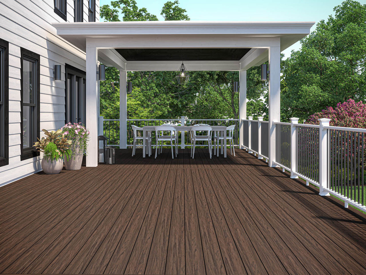 Deckorators® Grab & Go Contemporary Composite Deck Railing